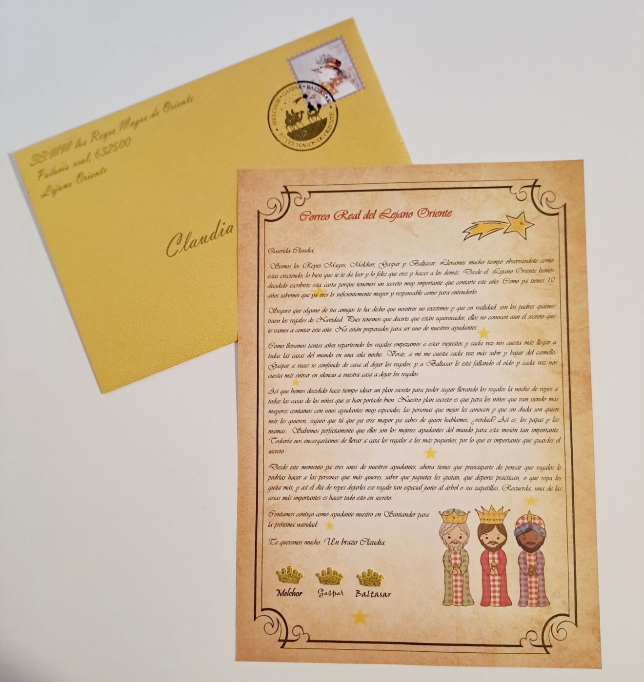 Carta Mágica revela el secreto de los Reyes Magos - lascartasmagicas.com